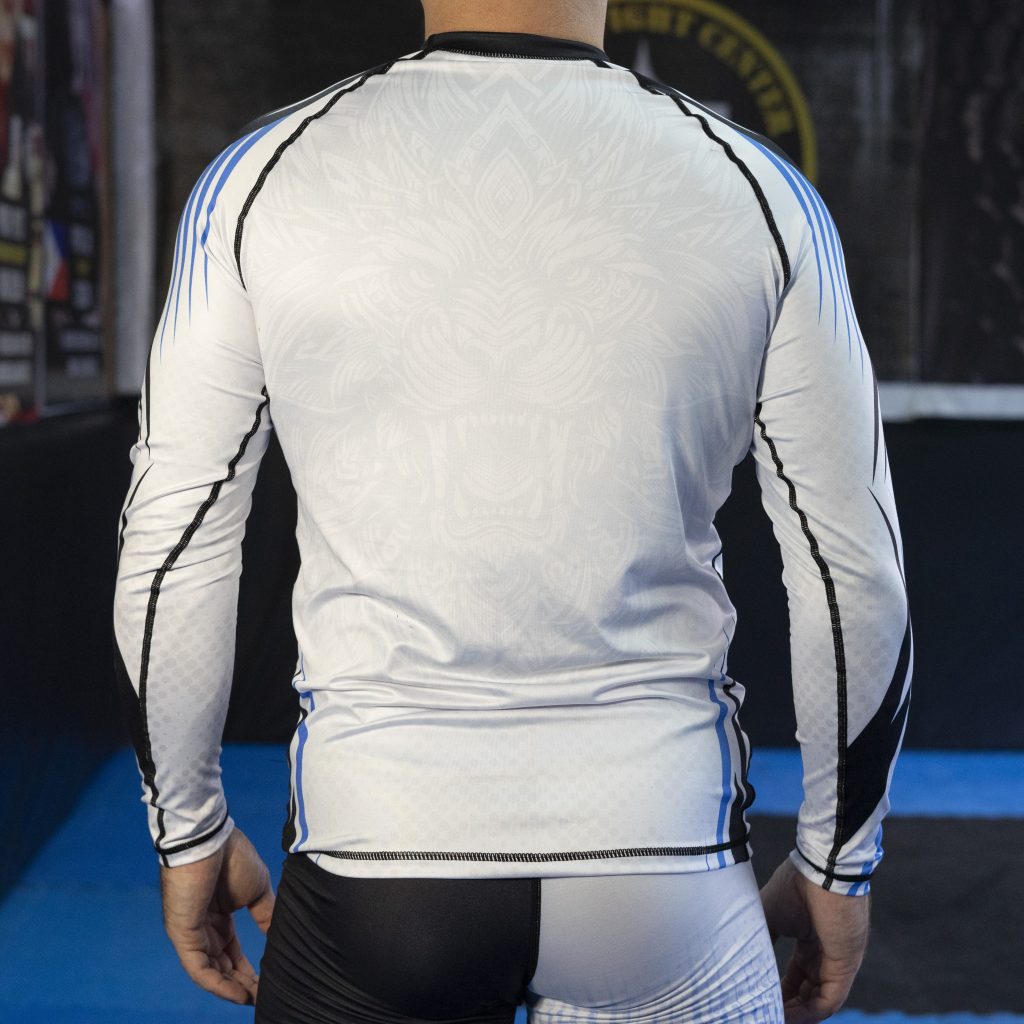Custom BJJ Rash Guards Fully Sublimated Design